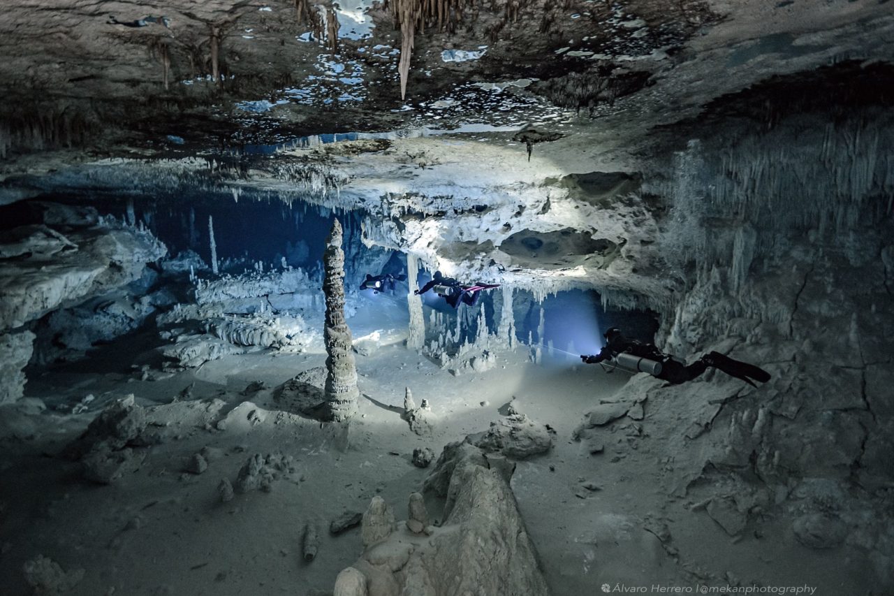 Cave & Cavern Diving Courses - ProTec Dive Centers | Cave Diving Playa ...